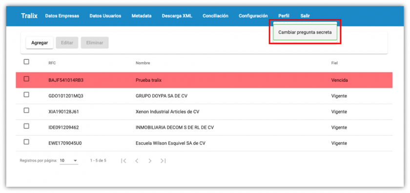 Tralix Match CFDI | Manuales