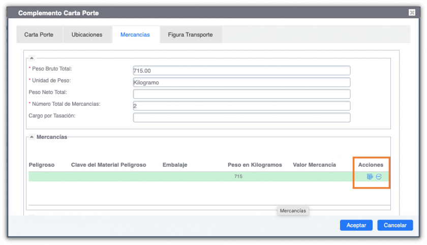 Complemento Carta Porte | Manuales
